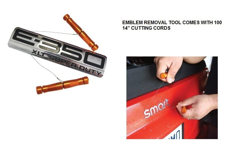 EMBLEM LOGO REMOVAL TOOL TRUCK CAR FLEET VEHICLE - Walmart.com