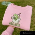 EMBROIDERED Funny Frog Meme I Am Up To Some Nonsense Shirts, Sarcastic ...