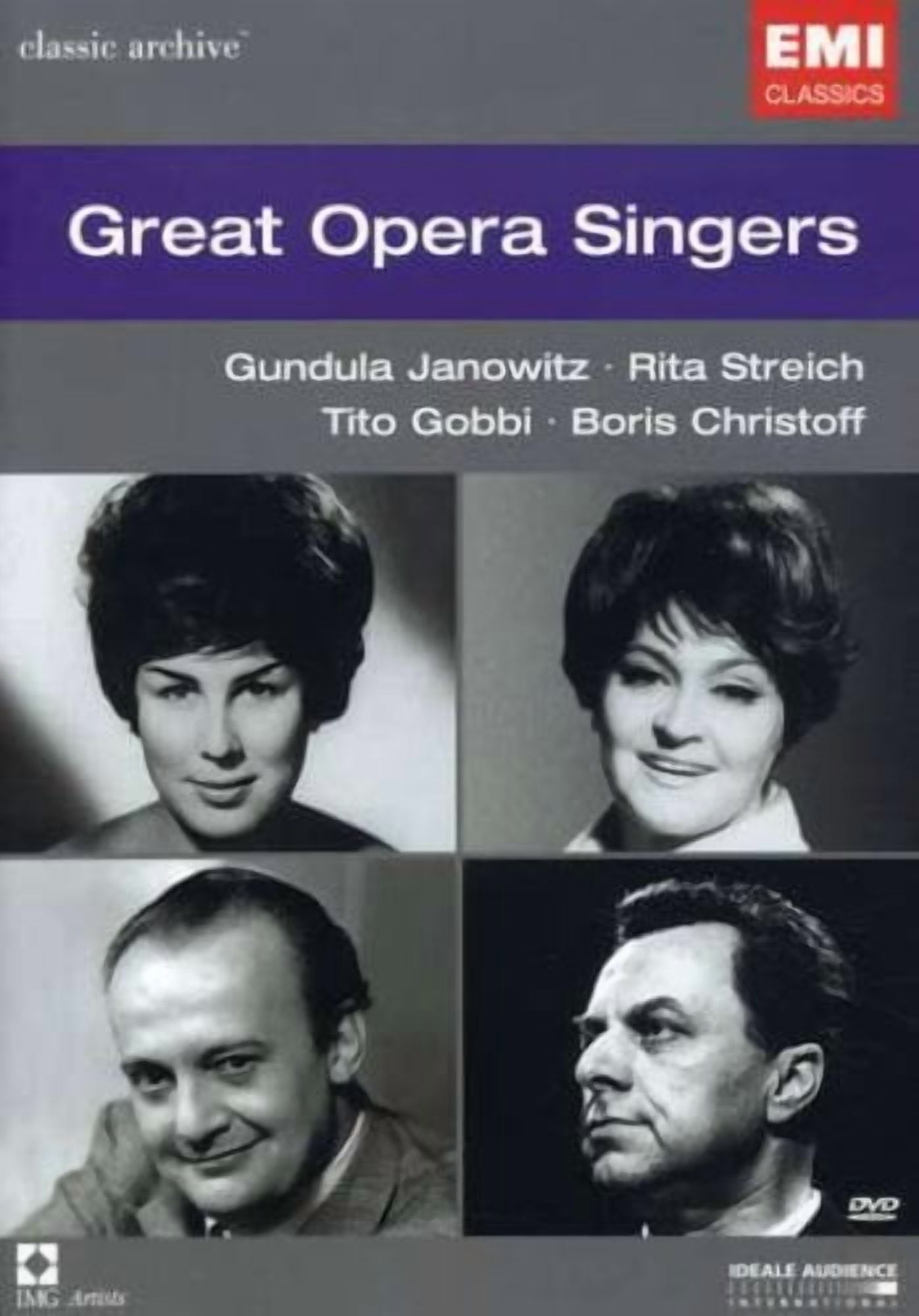 EMD Classic Archive/Great Opera Singers DVD NEW - Walmart.com