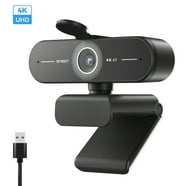 Action Camera 4K 20MP with External Microphone PC Webcam WiFi Vlogging ...