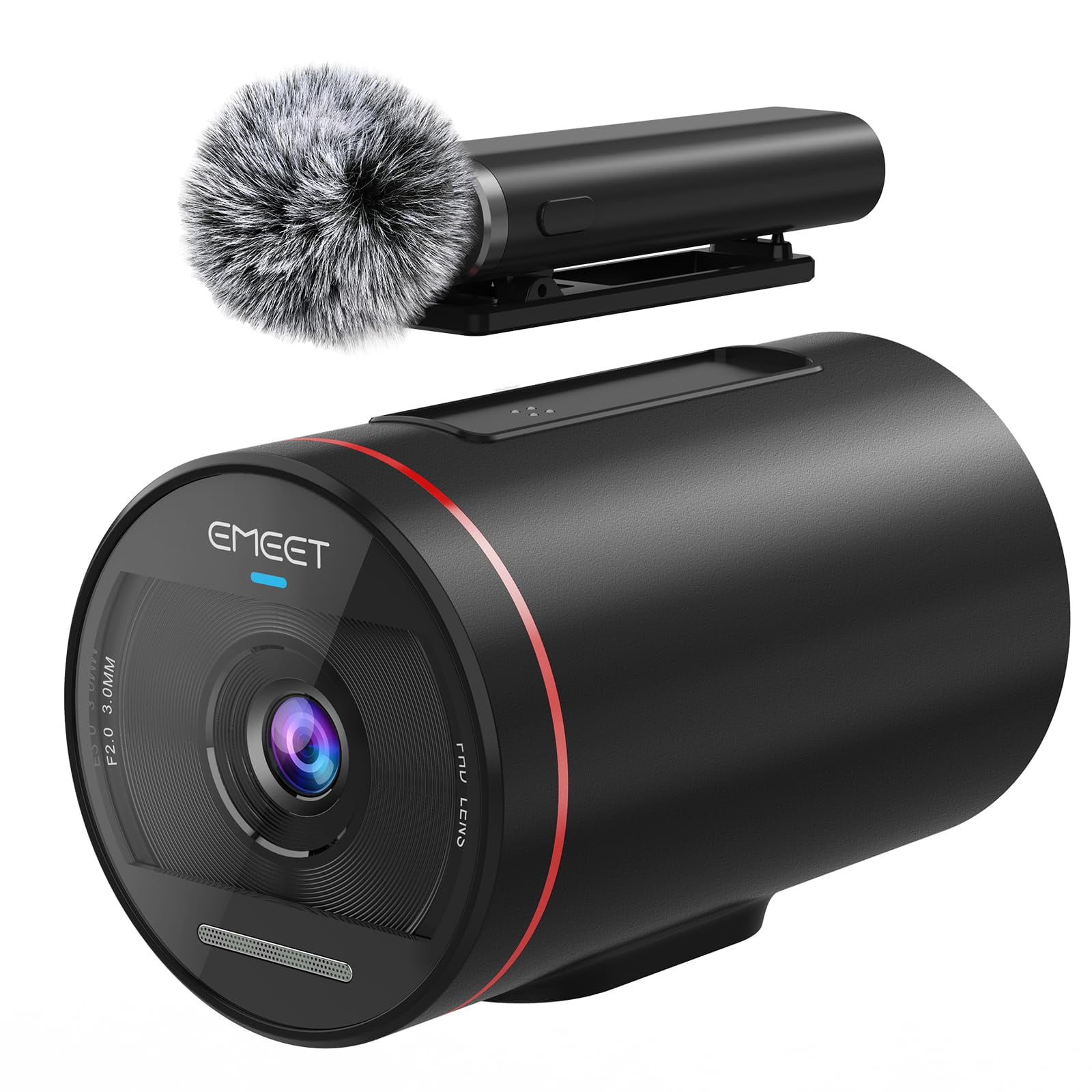 EMEET Streamcam One 1080P HD Webcam, Sony Sensor, Detachable Mic, Noise ...