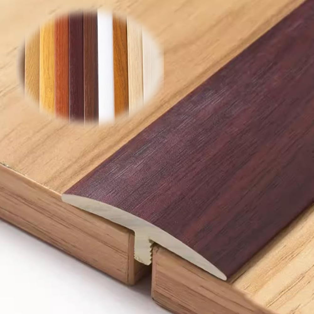 EMENAR T Molding Floor Strips for Door Edge/Uneven Floors, 36" Flooring ...