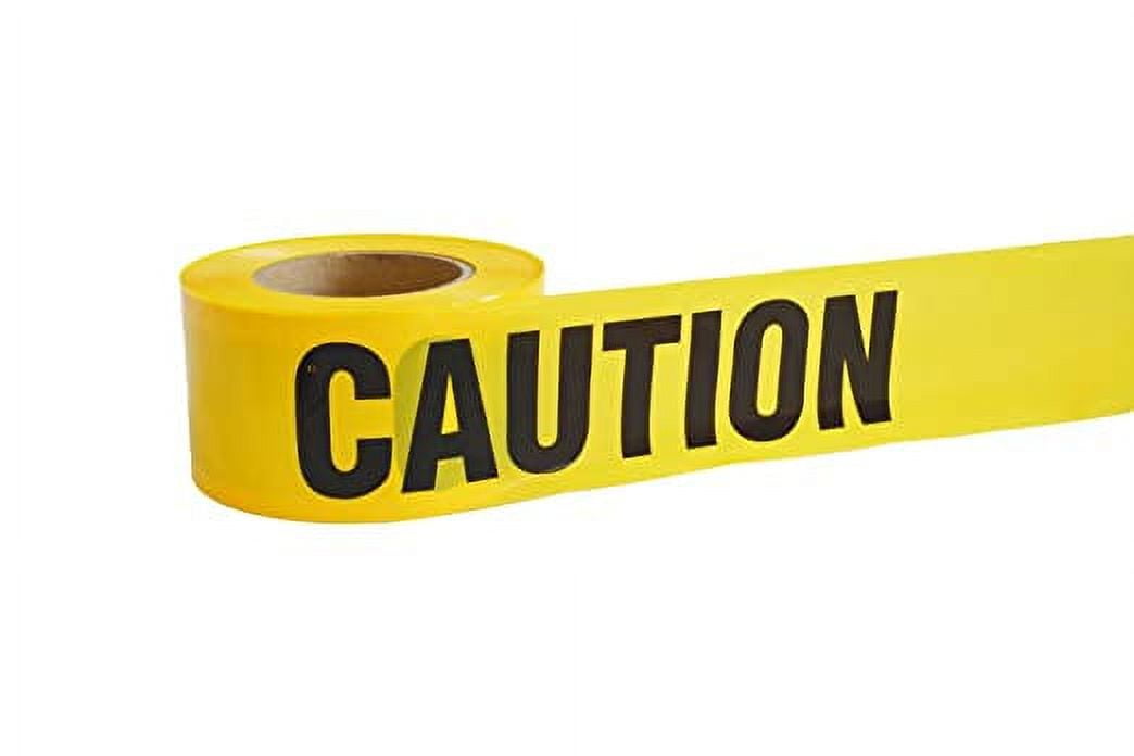EMERGENCY CAUTION TAPE CONSTRUCTION RIBBON (1,000 FEET) - Walmart.com