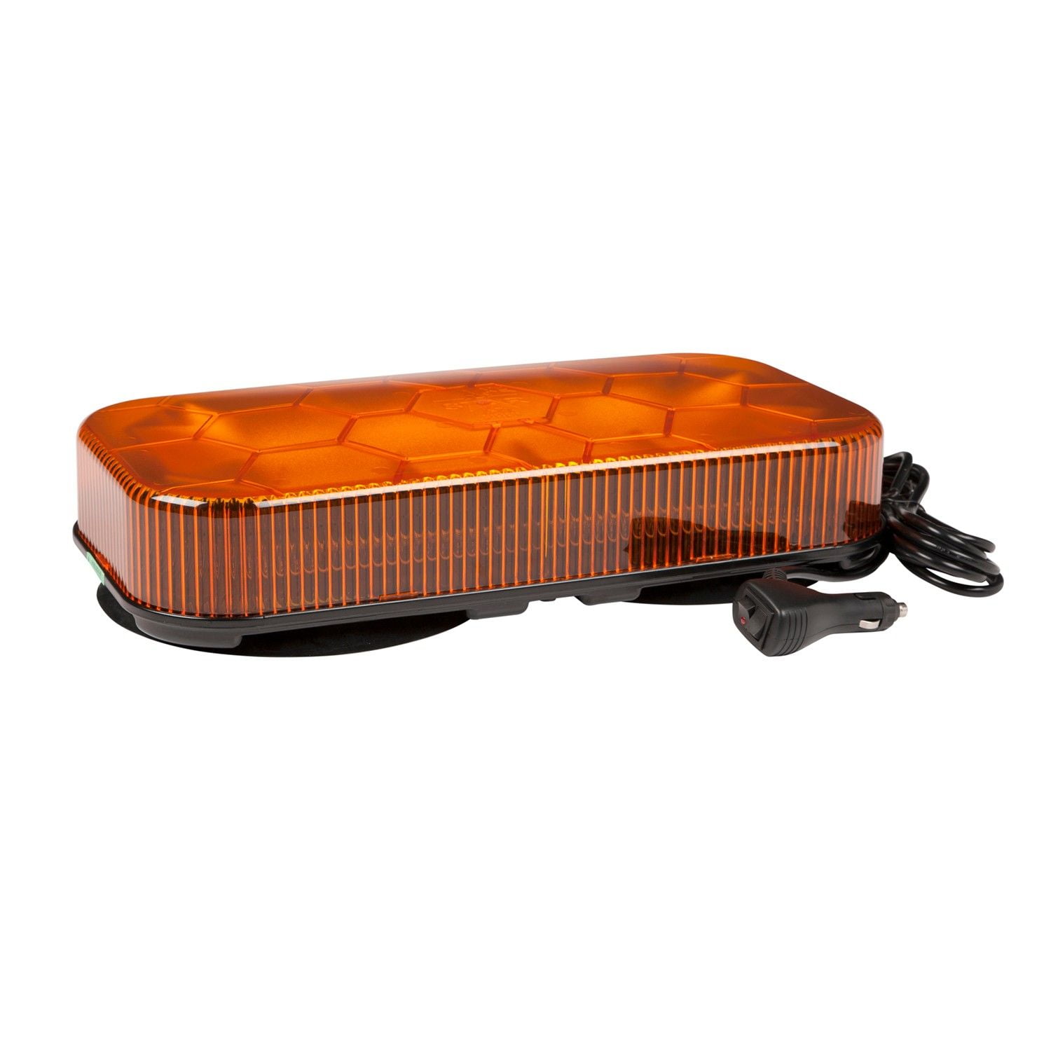 EMERGENCY LTG AMBER LED MINI LIGHT BAR S.A.E. CLASS I 12 VOLT VACUUM ...