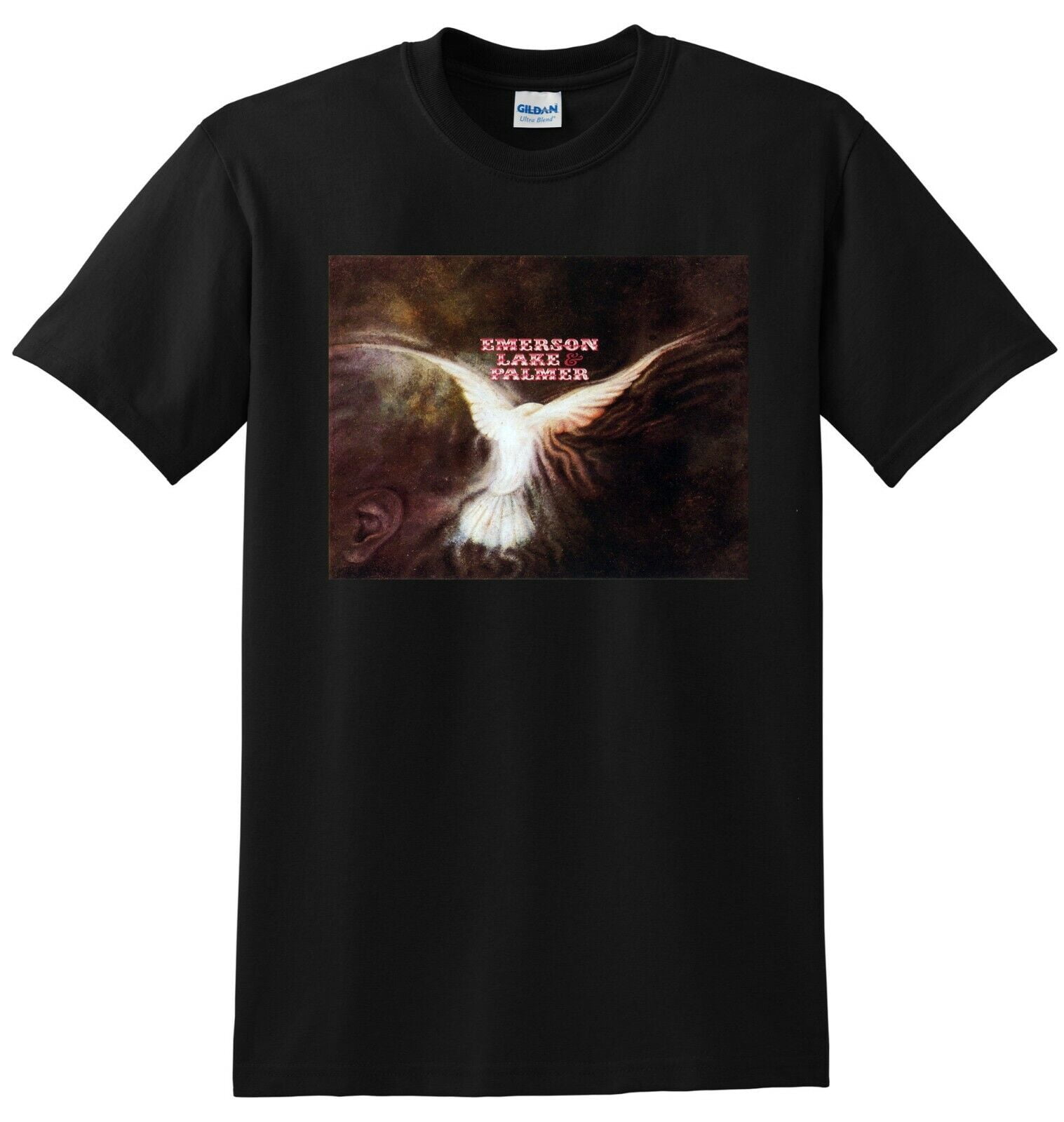 EMERSON LAKE AND PALMER T SHIRT vinyl cd cover SMALL MEDIUM LARGE XL ...