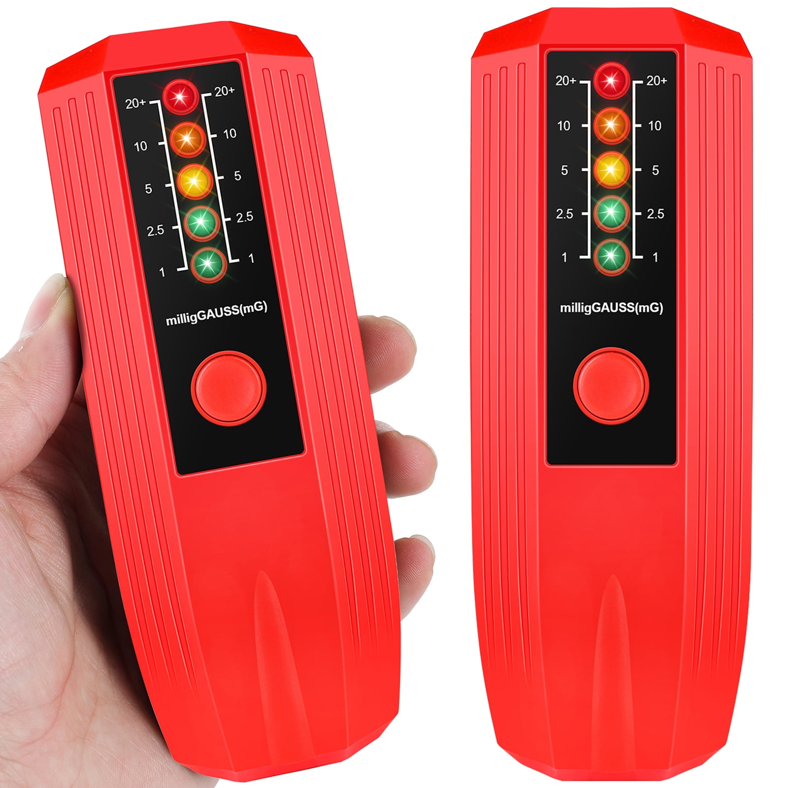 EMF Meter,EMF Reader, 2Pcs High Accuracy Electromagnetic Field ...