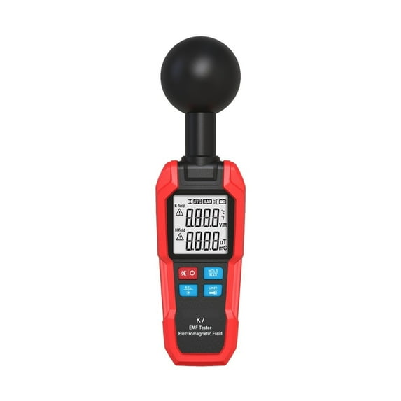 EMF Meter Electromagnetic Field Radiation Detector Radiator Tester ...