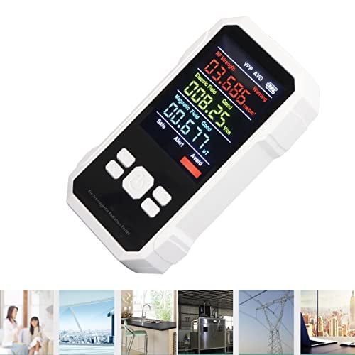 EMF Meter, Handheld Digital LCD EMF Detector for Home EMF Inspections ...