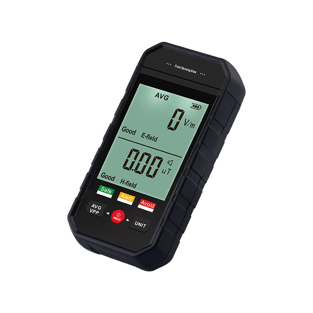 EMF Meter, Portable Digital Electromagnetic Field Radiation Detector ...