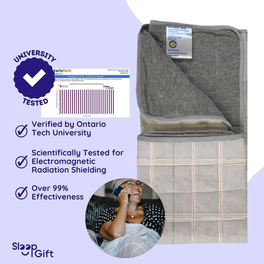 EMF Protection Health Blanket – Faraday & Cotton, 5G & RF Blocking ...