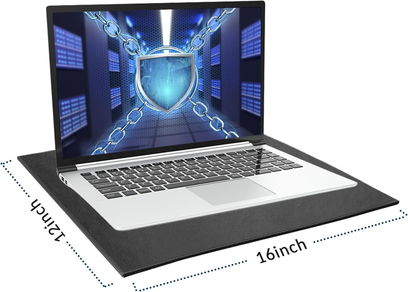 EMF Protection Laptop Pad, 4-Layer Radiation Shielding Heat Blocker for ...