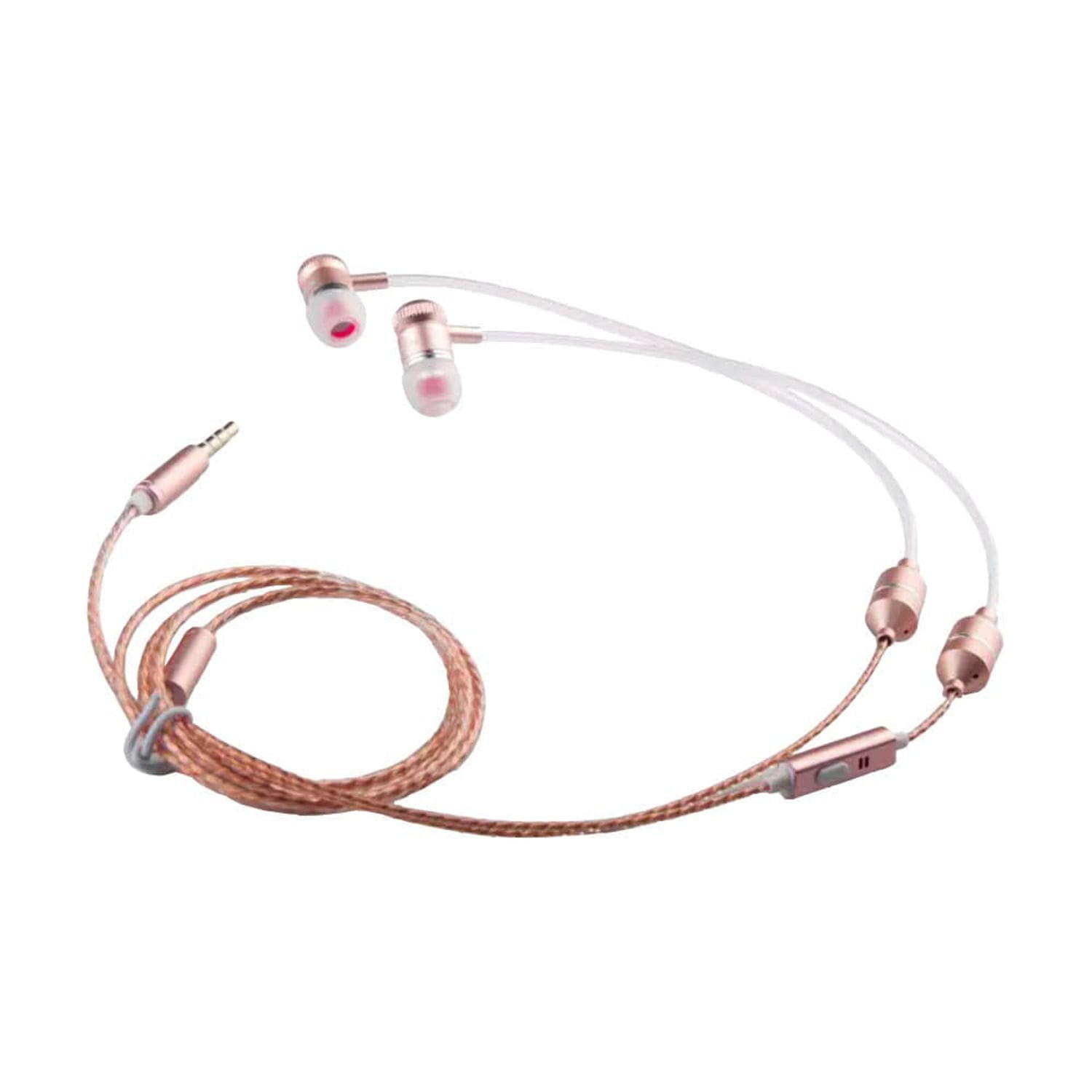 EMF Radiation-Free Air Tube Stereo Earbud Headphones - Walmart.com