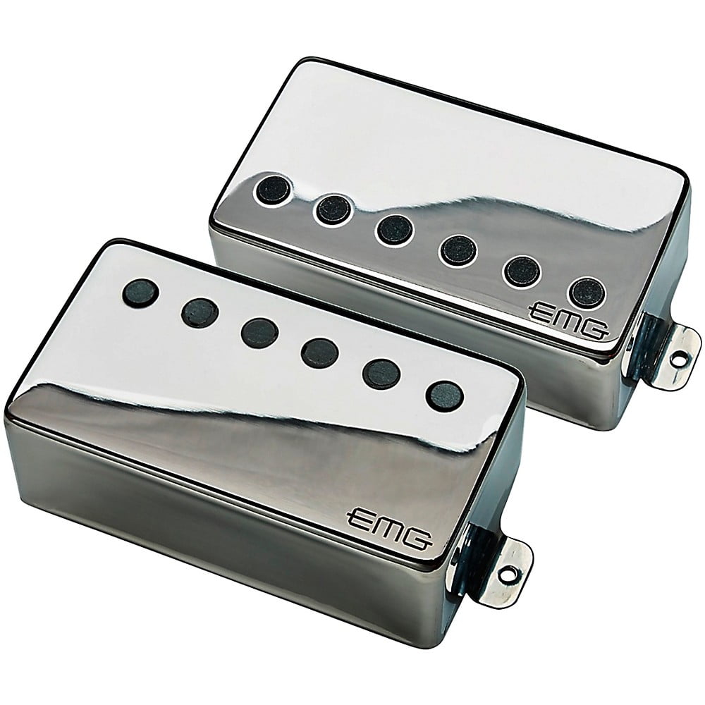 EMG Dual Mode F-57TW/66TW Dual Pickup Set, Floyd Spaced Chrome - Walmart.com