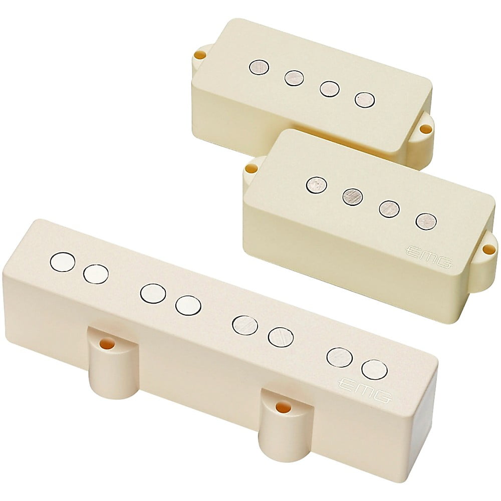 EMG GZR PJ HZ Set Geezer Butler Passive PJ HZ Ivory - Walmart.com