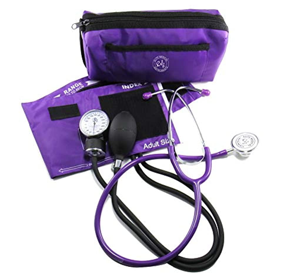 EMI #305 PURPLE Aneroid Sphygmomanometer Blood Pressure Monitor with ...