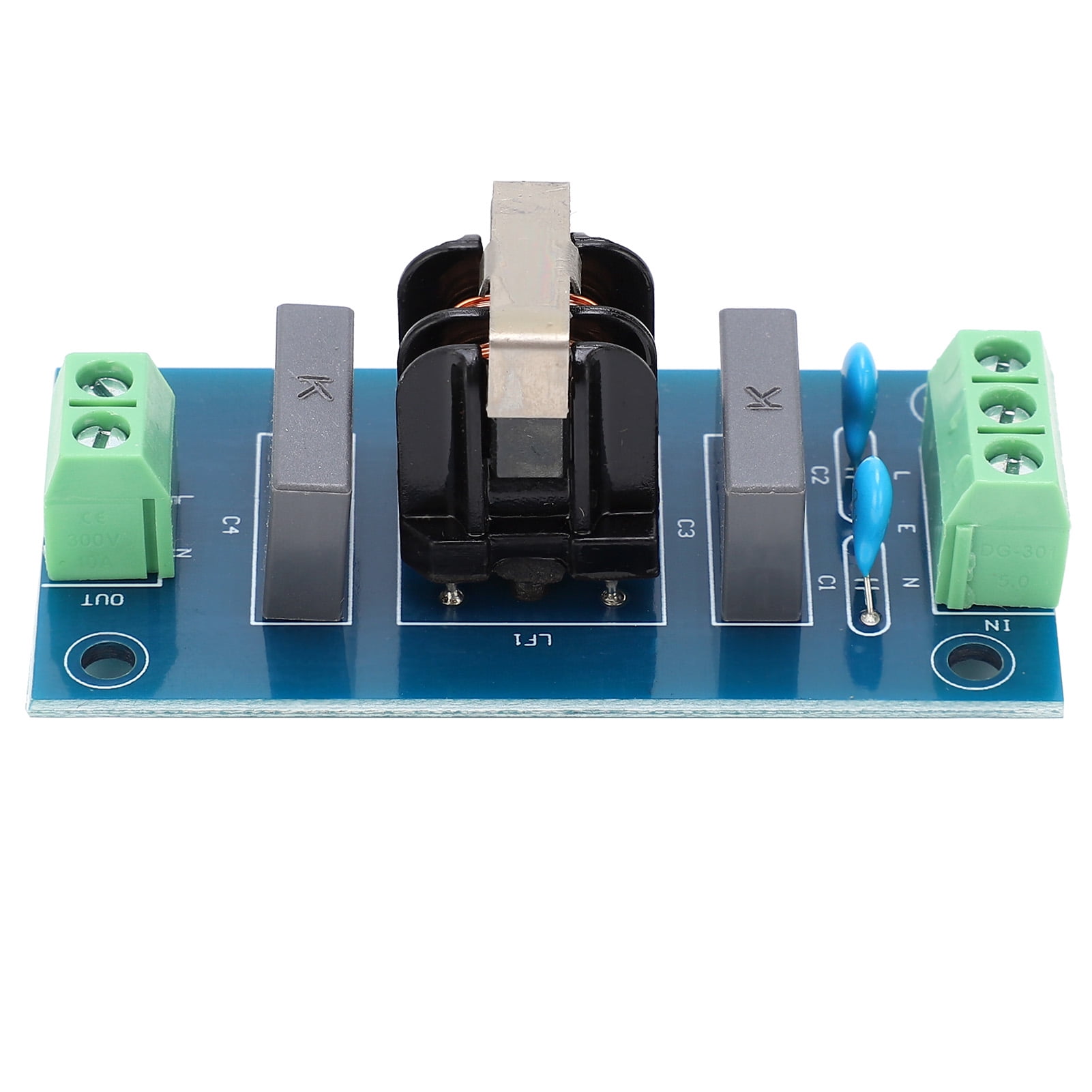 EMI Filter Module Board PCB Wave Sound Enhancement Rotary Crimping ...