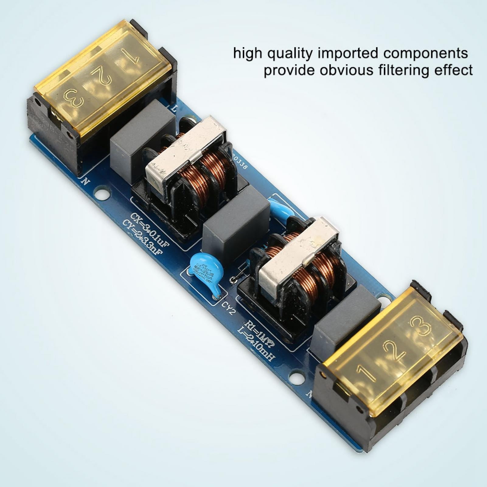 EMI High Frequency Two stage Power Low pass Filter Board For Power Supply (6A) - Walmart.com