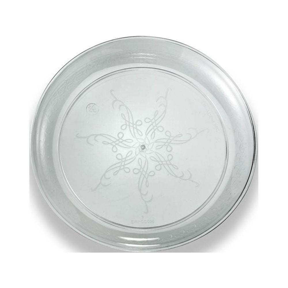 EMI Yoshi EMI-CC6 Clear Plastic 6" Plate - 240 / CS - Walmart.com