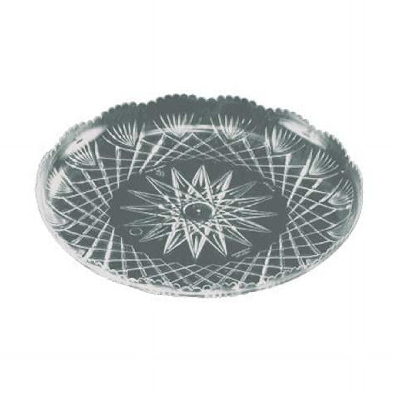 EMI Yoshi EMI-PT8C 8 in. Prisms Collection Clear Crystal Tray - Pack of 50 - Walmart.com