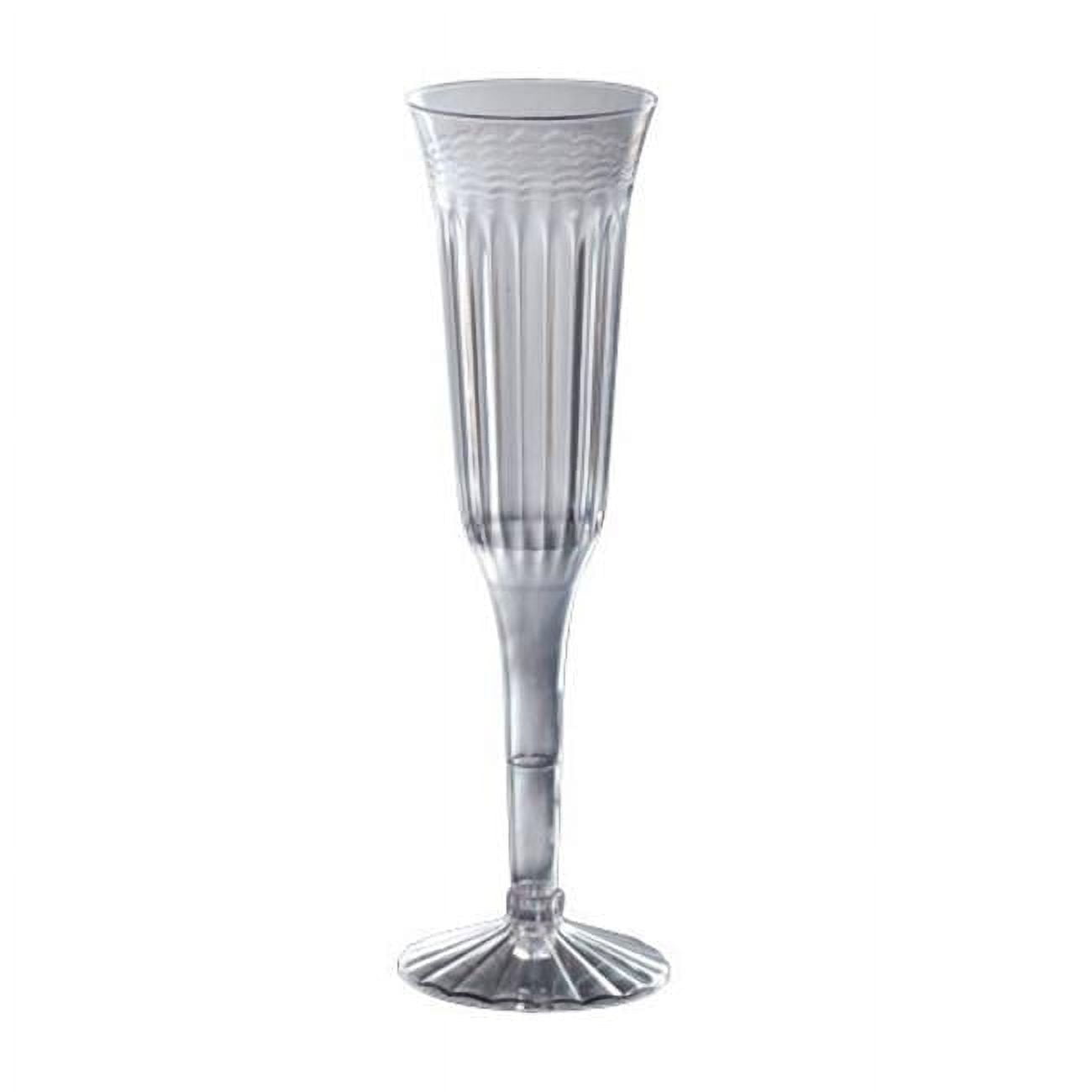 EMI Yoshi EMI-REFC5 2 Pc. 5 Oz. Clear Fluted Champagne Glass - Pack of ...