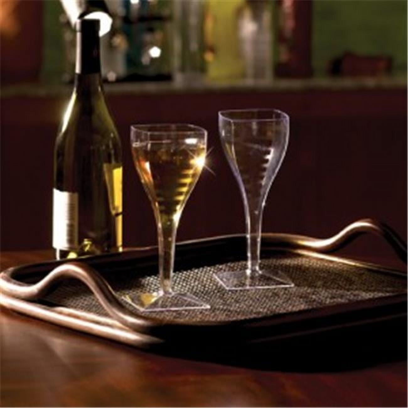EMI Yoshi EMI-SWG8 8Oz 1Pc Square Clear Wine Glass - Pack of 72 ...