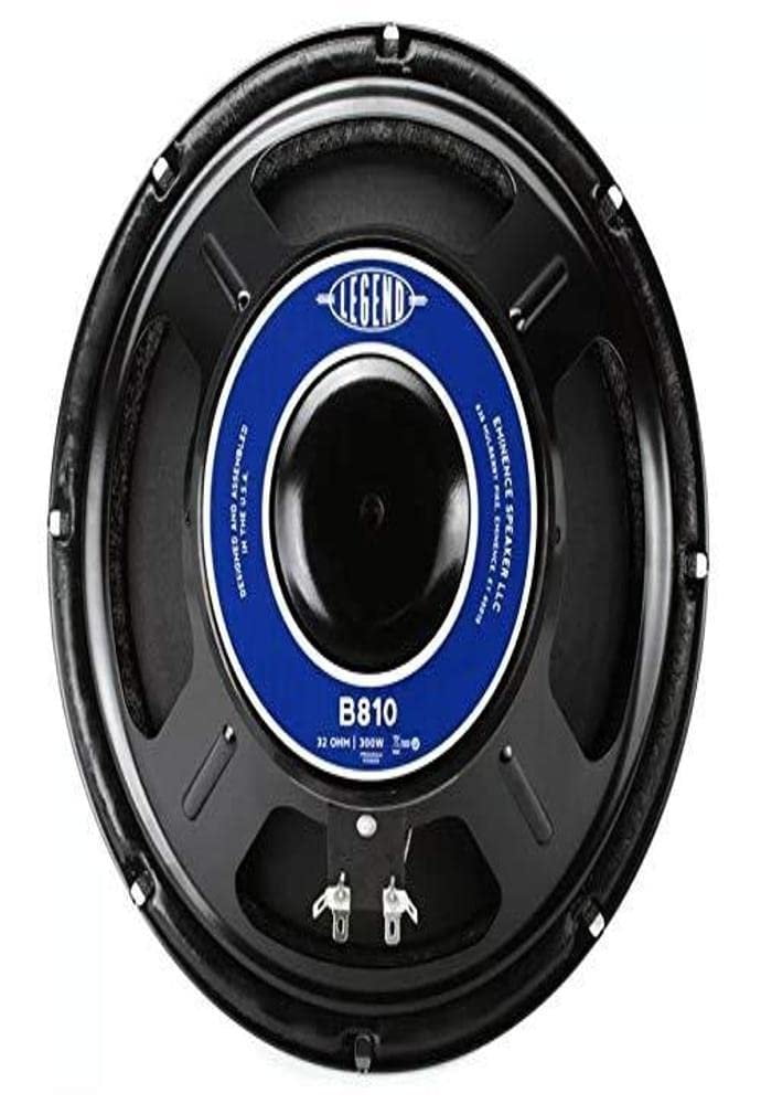 Eminence Legend B810 10" Bass Amplifier Speaker, 300 Watts at 32 Ohms - Walmart.com