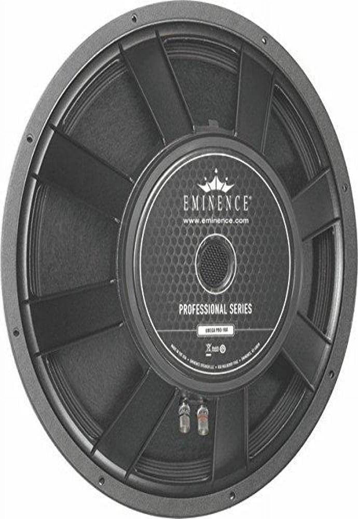 Eminence Professional Series Omega Pro 18A 18" Pro Audio Speaker, 800 ...