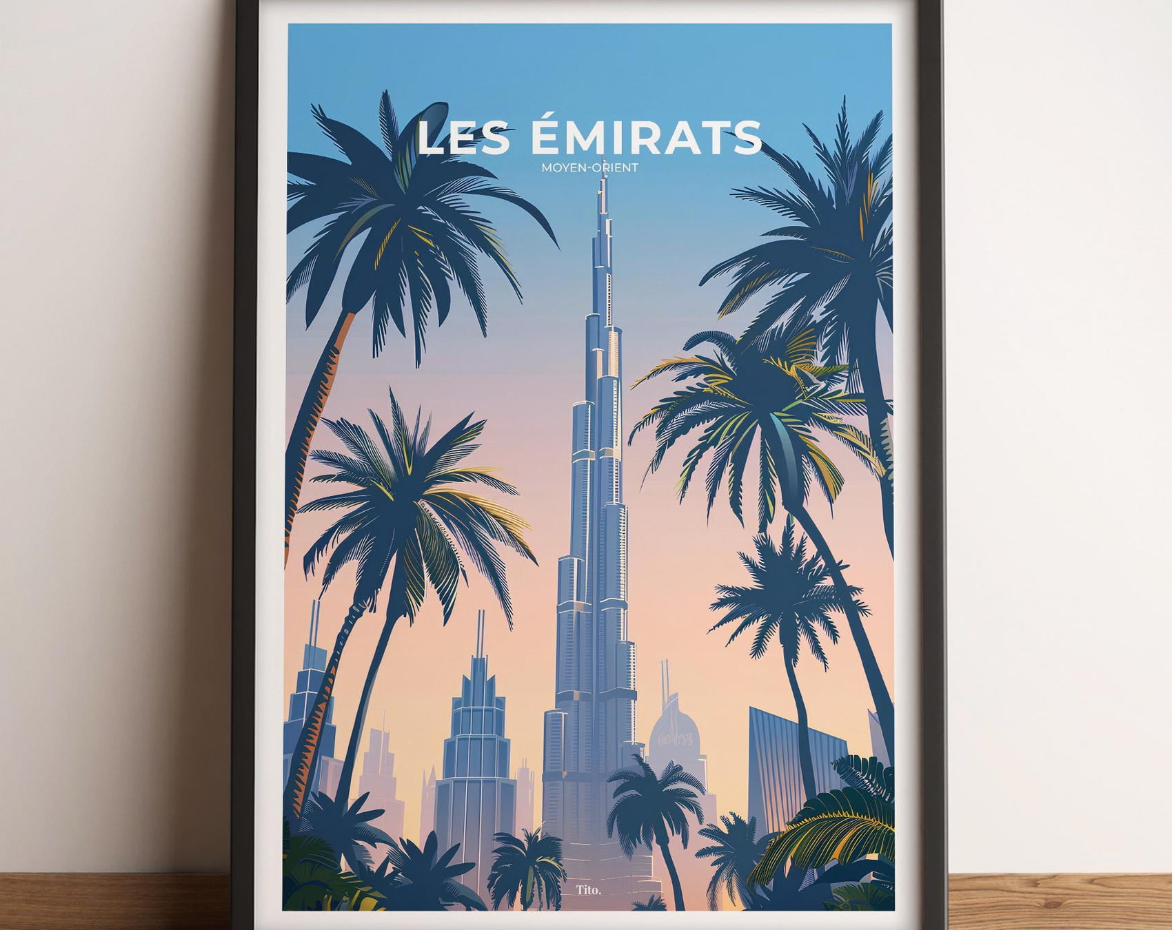 EMIRATES Poster · Emirates Travel Poster · Emirates Art Print ...