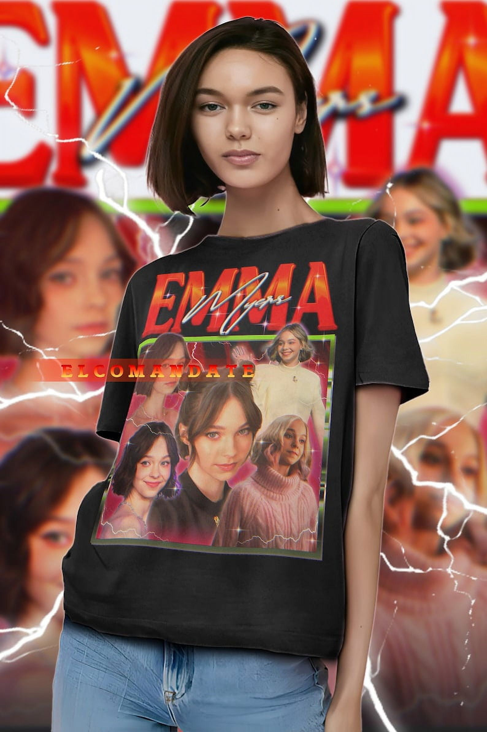 EMMA MYERS Vintage Shirt, Emma Myers Homage Tshirt, Emma Myers Fan Tees ...
