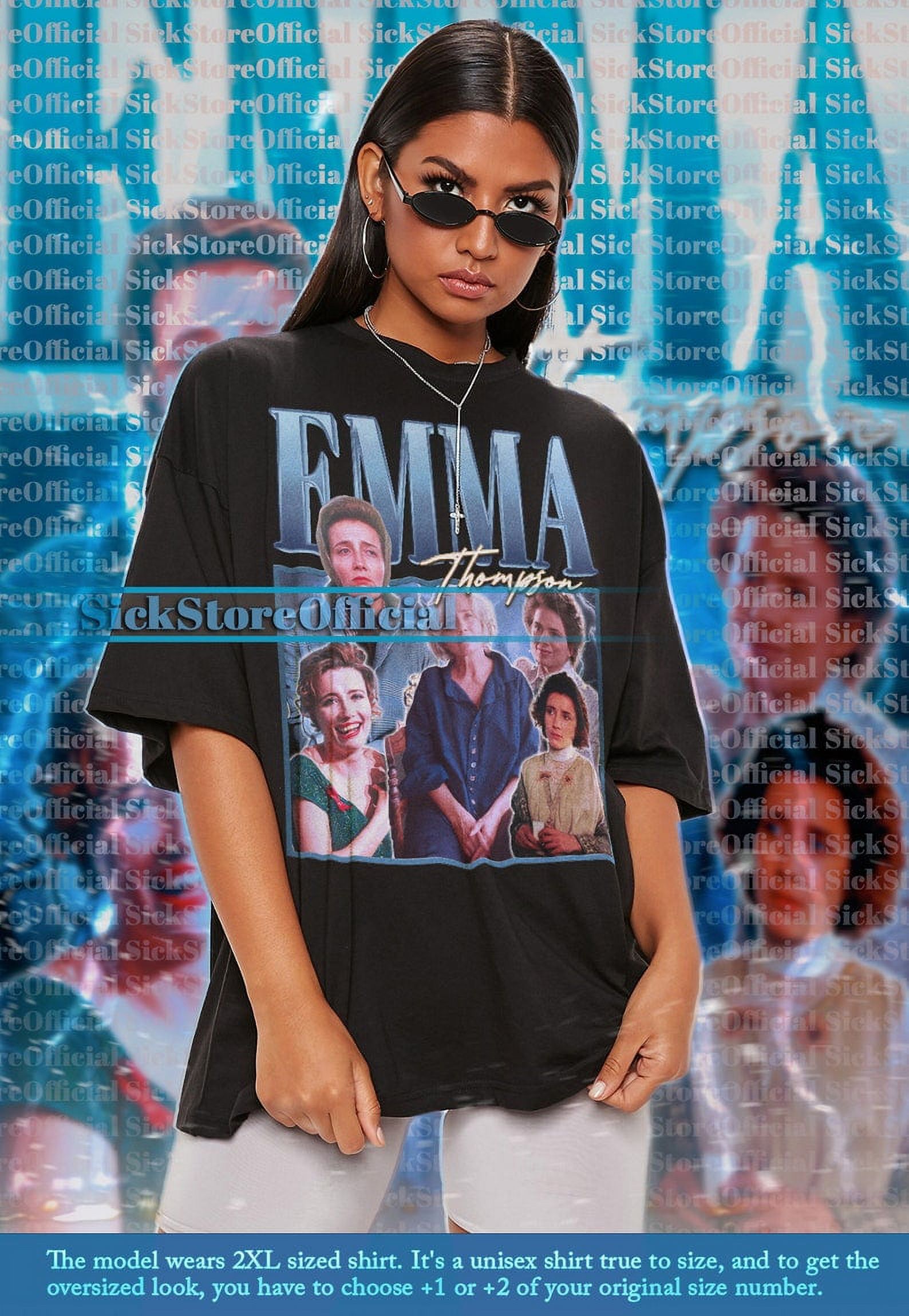 EMMA THOMPSON Vintage Shirt, Emma Thompson Homage Tshirt, Emma Thompson ...
