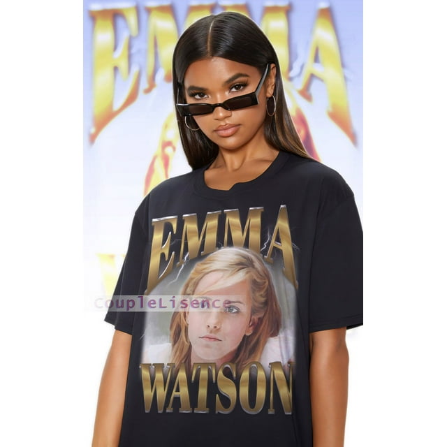 EMMA WATSON Vintage Shirt | Emma Watson Homage Fan Tees | Emma Watson ...