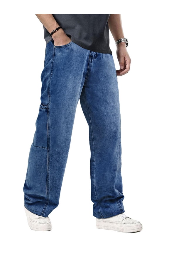 Striped Jeans
