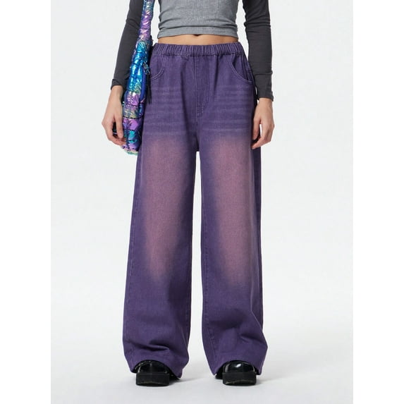 EMMIOL Women's High Rise Baggy Barrel Jeans Y2K Vintage Wide Leg Jeans ...