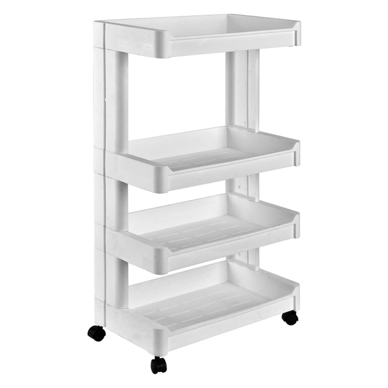 EMNDR Plastic 4Tier Space Saving Storage Rack Organizer Multipurpose ...
