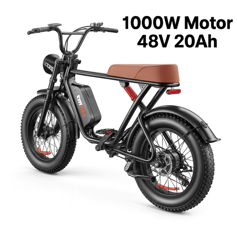 EMOKO C91 Adult Electric Bike 1000W Motor 48V 20Ah Battery Long Range ...