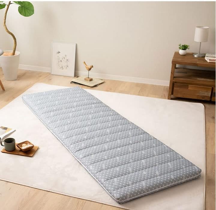 EMOOR Foldable Hybrid Futon Mattress, High-Resilience Urethane Foam ...