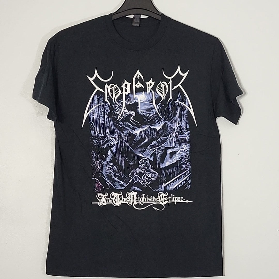 EMPEROR In The Nightside Eclipse L LARGE New T-Shirt Black Mens Band ...