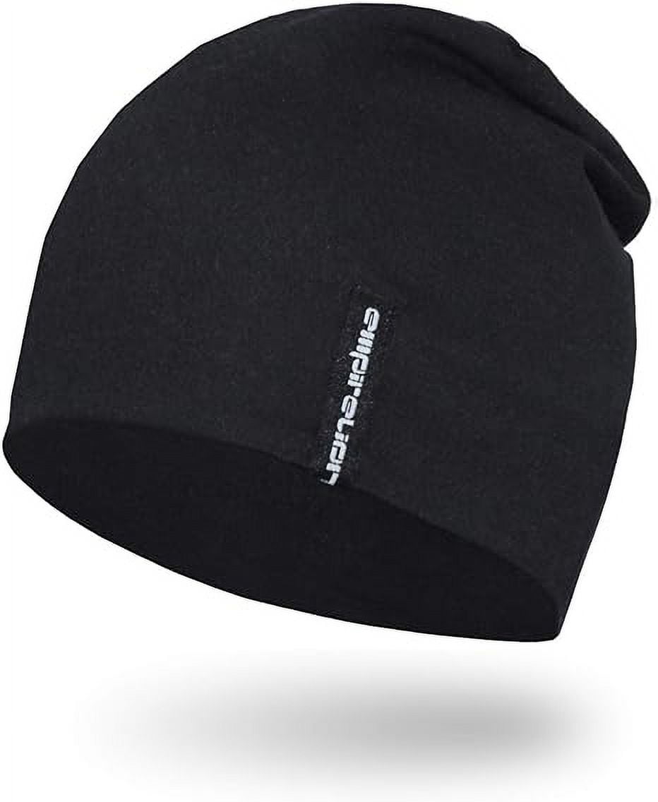 EMPIRELION Lightweight Beanie Hat, Thin Running Slouchy Beanie Helmet ...