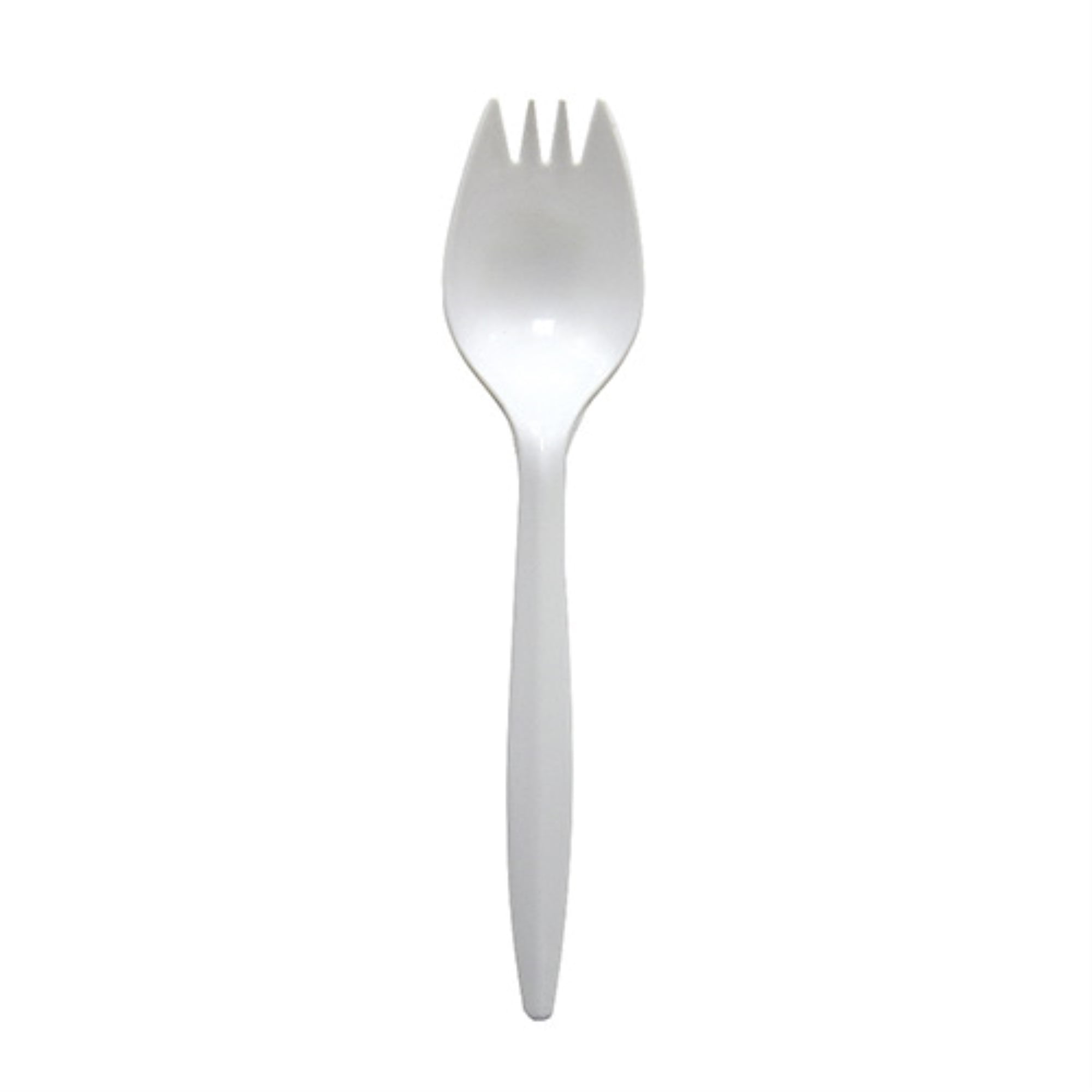 Spork, White, E175, Med, PK1000(E175020) - Walmart.com
