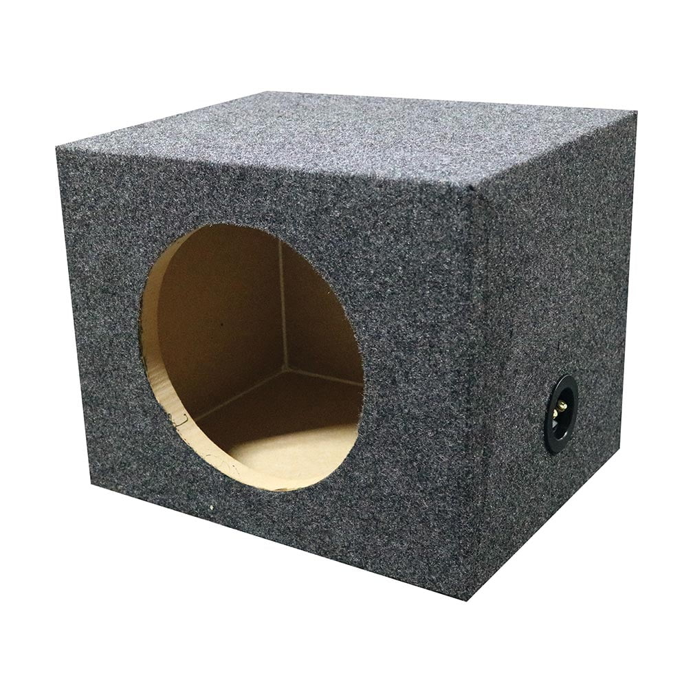 EMPTY WOOFER BOX 12" SQUARE QPOWER - Walmart.com