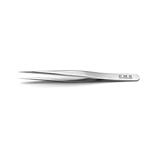 EMS 78318-3C High Precisions and Ultra Fine Tweezer, Style 3C, SA Steel ...