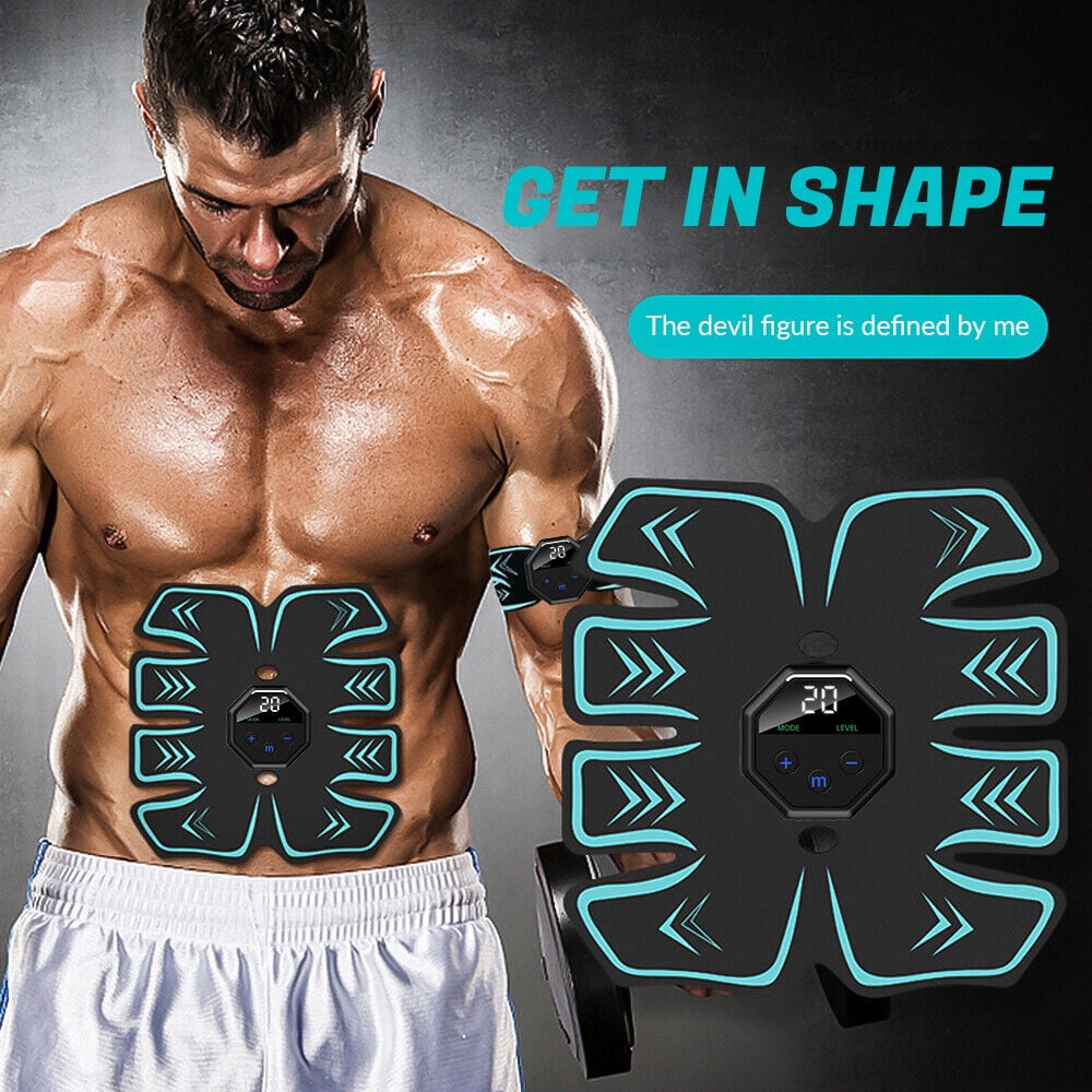EMS Abdominal Muscle Core Toning Trainer Stimulator Toner Tactical ...