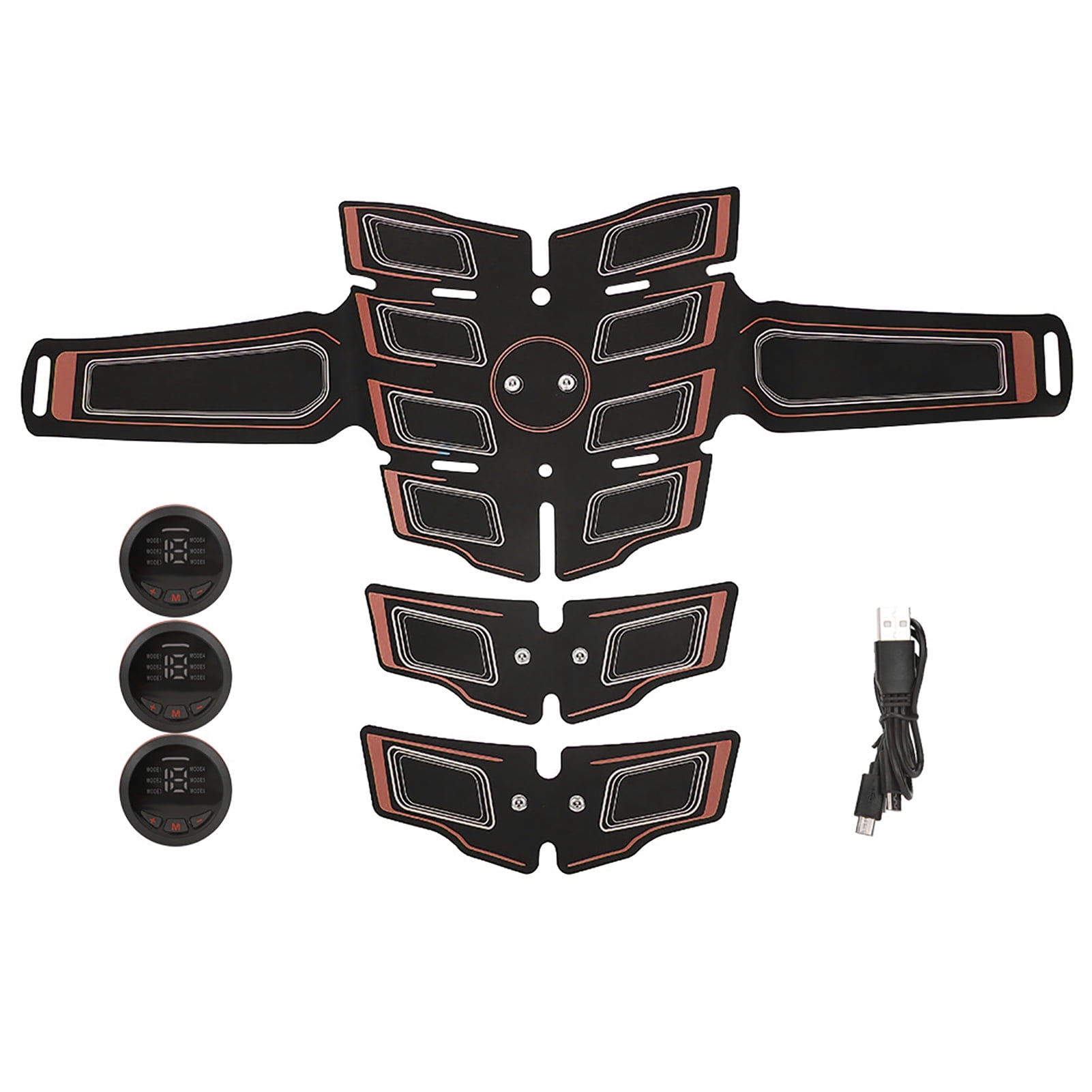 EMS Abdominal Muscle Patch Belt Arm Leg Muscle Training Stimulator ...