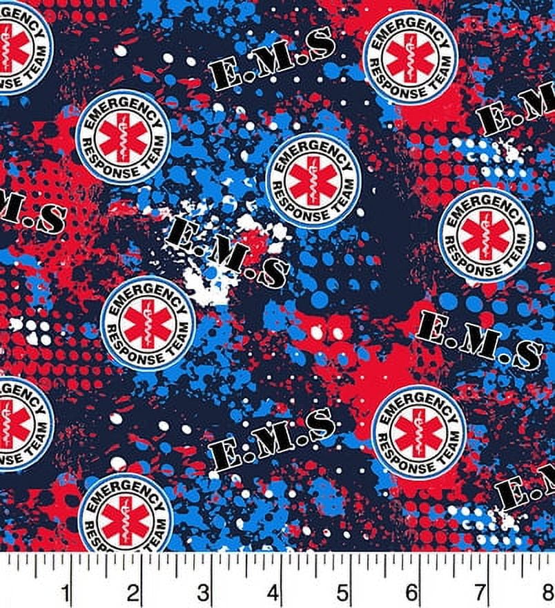 Cotton Rescue Abstract Logos E.M.S Emergency Response Team Medical Red ...