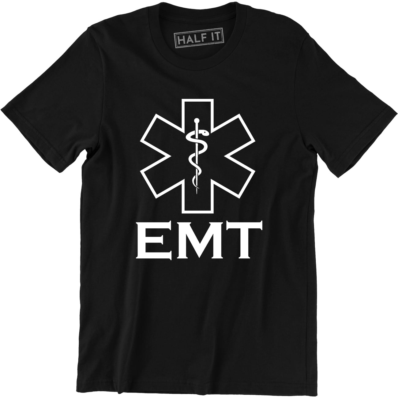 EMS EM Emergency Medical Service Emt Parmedic Prayer Snake Men's T ...