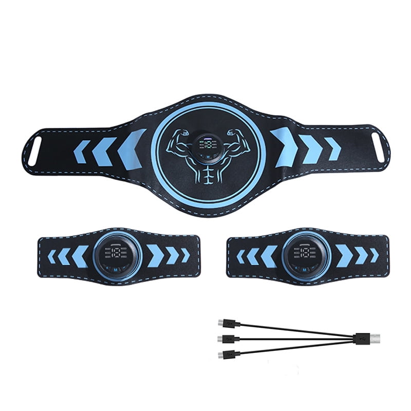EMS Electric Abdominal Trainer Slimming Belt ABS Muscle Stimulator ...