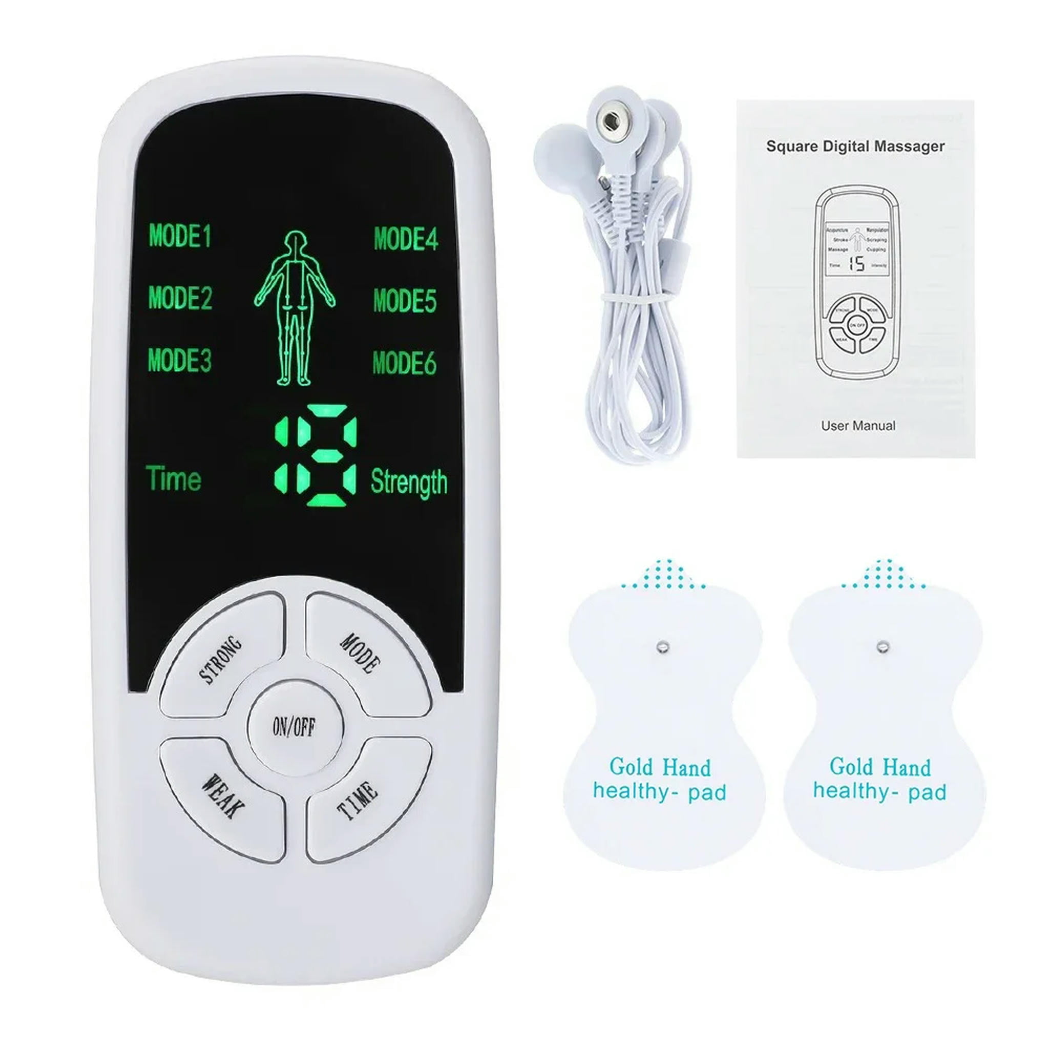Ems Electric Muscle Therapy Stimulator Tens Unit Machine Meridian Physiotherapy Pulse Abdominal