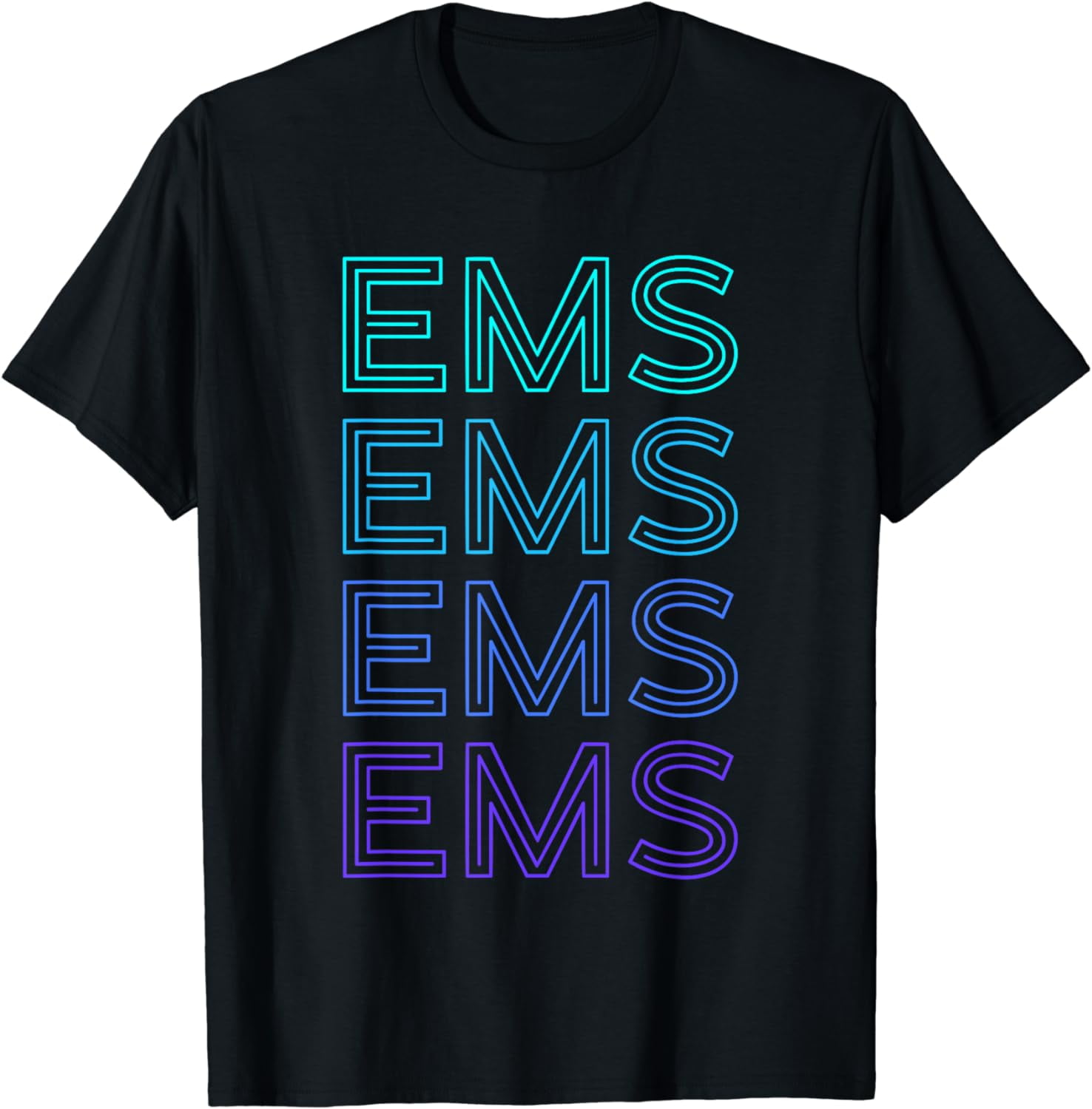 EMS Emergency Medical Services Retro EMT Paramedic T-Shirt - Walmart.com