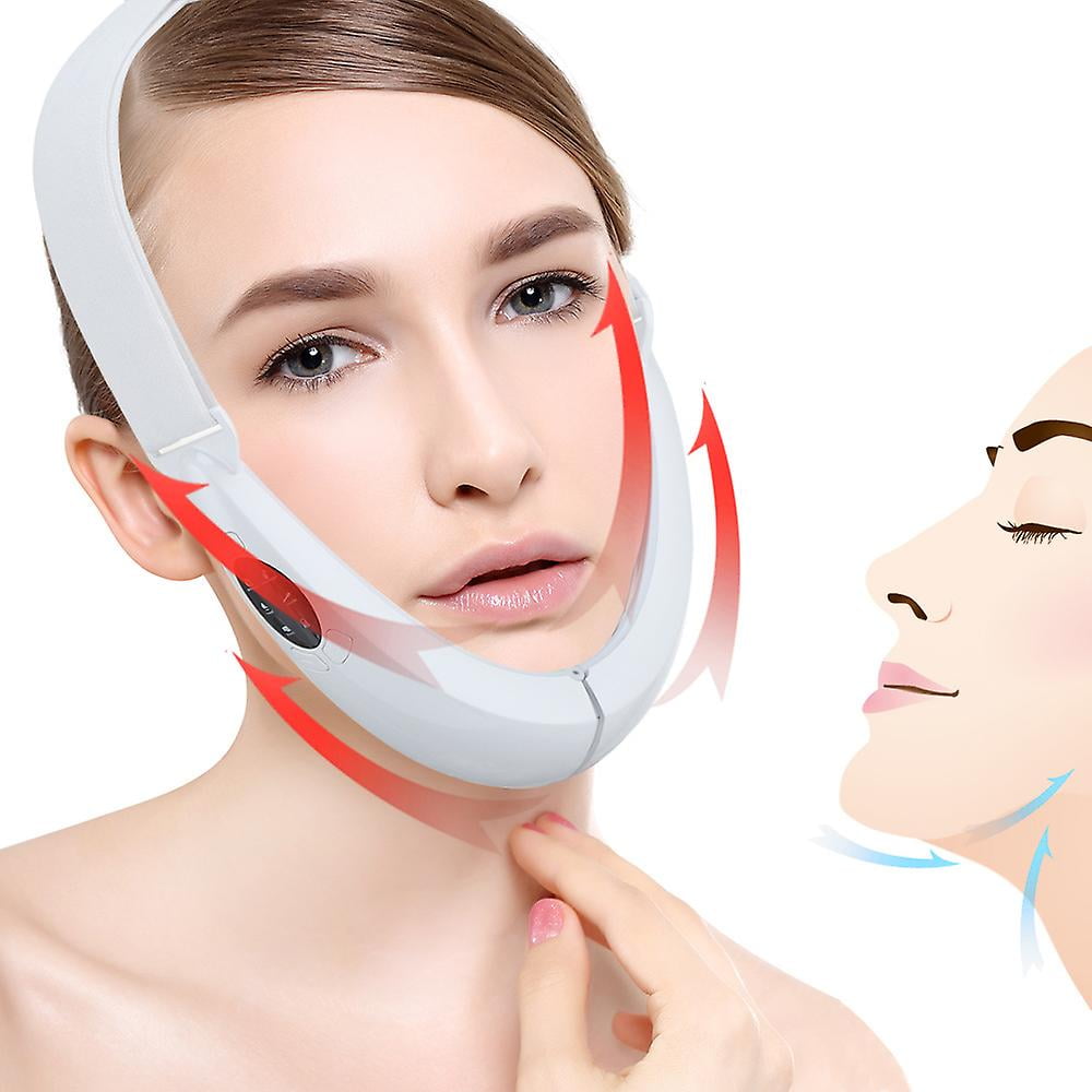 EMS Facial Lifting Device LED Photon Therapy Face Slimming Vibration ...