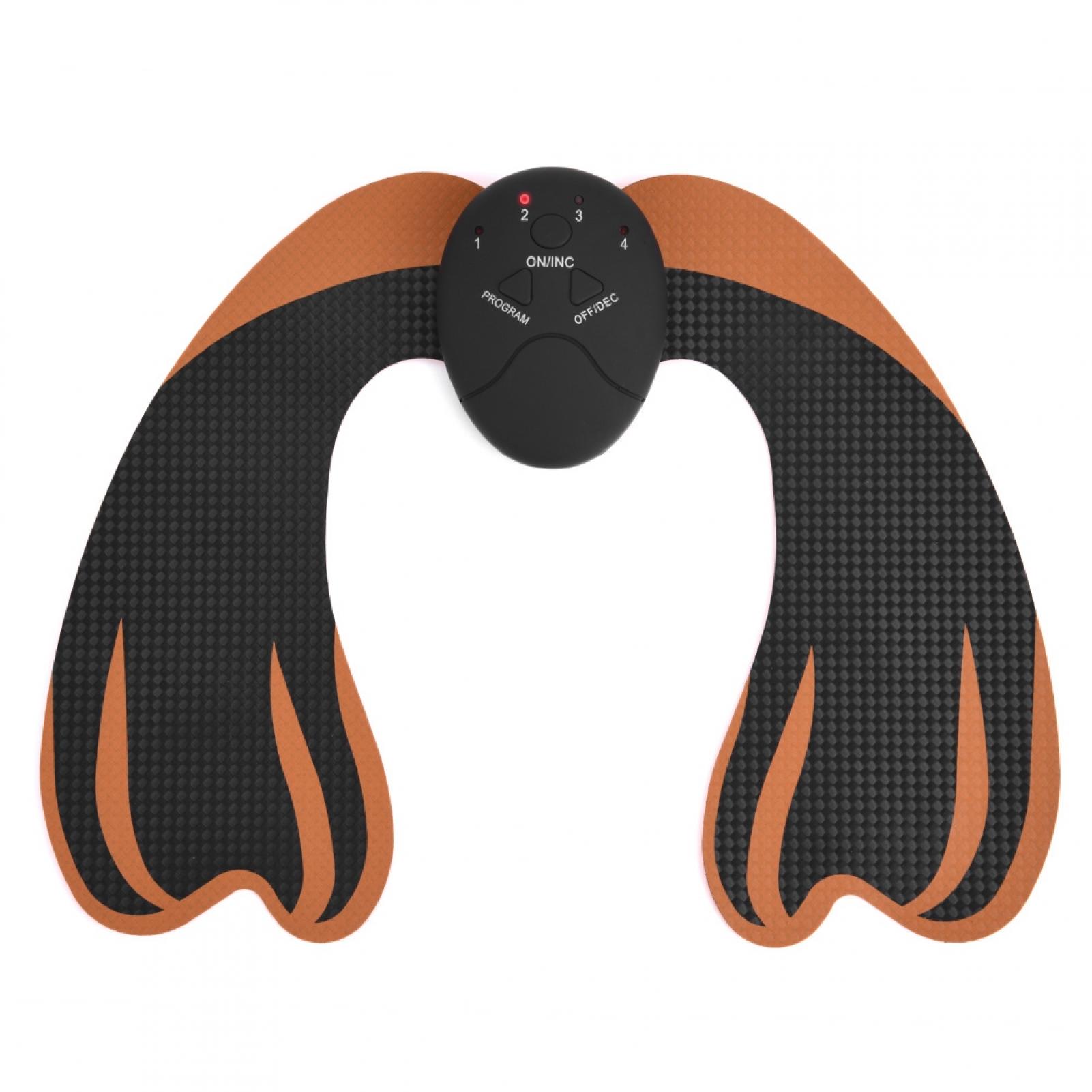 EMS Hip Muscle Stimulator for Toning and Firming Black + Orange Buttock ...
